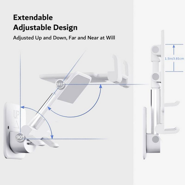 TCT - Universal Wall Phone Mount - White – MOBONIC